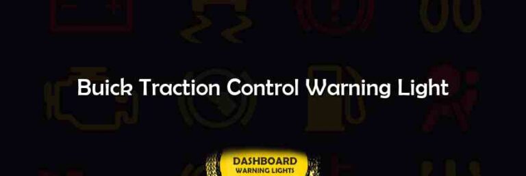 How to Fix a Buick Traction Control Warning Light